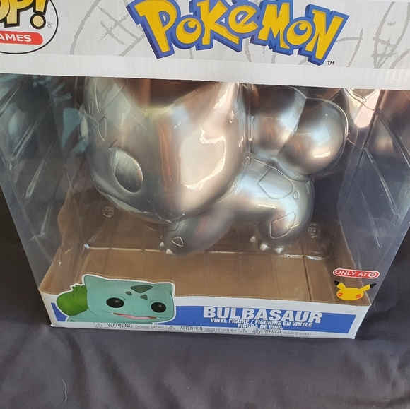 Funko | Toys | Funko Silver Jumbo Bulbasaur 25th Anniversary | Poshmark